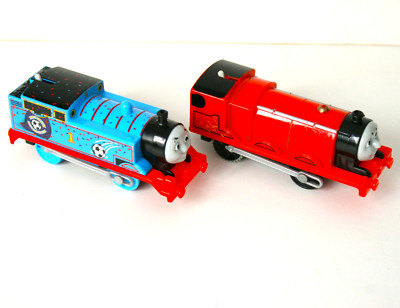 Thomas & Friends TrackMaster Soccer Champ Thomas James Motorized Train ...