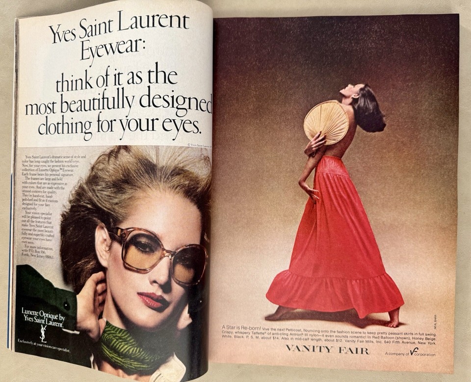 Cosmopolitan Magazine September 1977 Valentine Monnier Vivien Leigh Ann ...