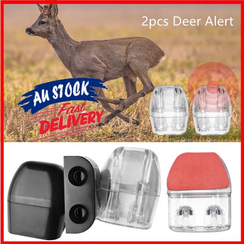 2x Automotive Car Deer Animal Alert Warning Whistles System Safety ...