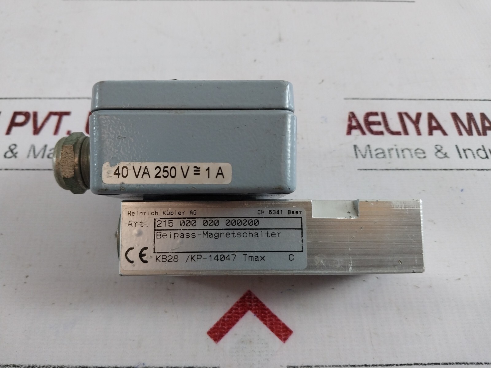 Heinrich Kubler AG CH-6341 BAAR Magnetic Switch KP-14047 TMAX C | eBay