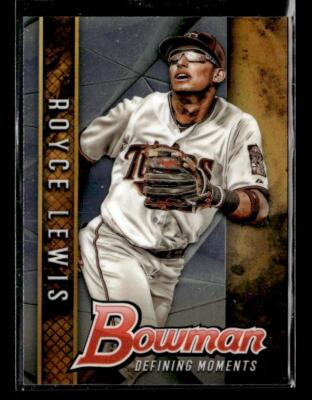 2017 Bowman Draft #BDM-RL Royce Lewis Bowman Defining Moments Minnesota ...