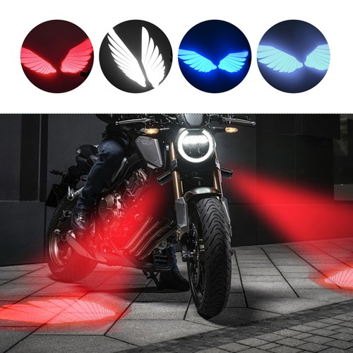 Motorcycle Angel Wing Projection Light Kit Motorbike LED Shadow | eBay