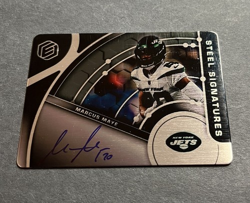 2022 Panini Elements Marcus Maye Steel Signatures Metal Auto #’d /79 ...