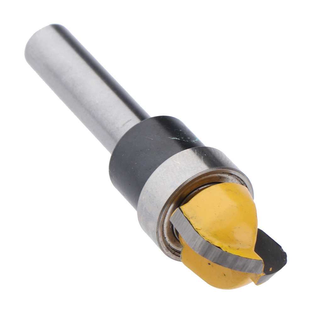 1/4''Shank 12.7mm Dia Woodworking Round Nose Cove Core Box Router Bit ...