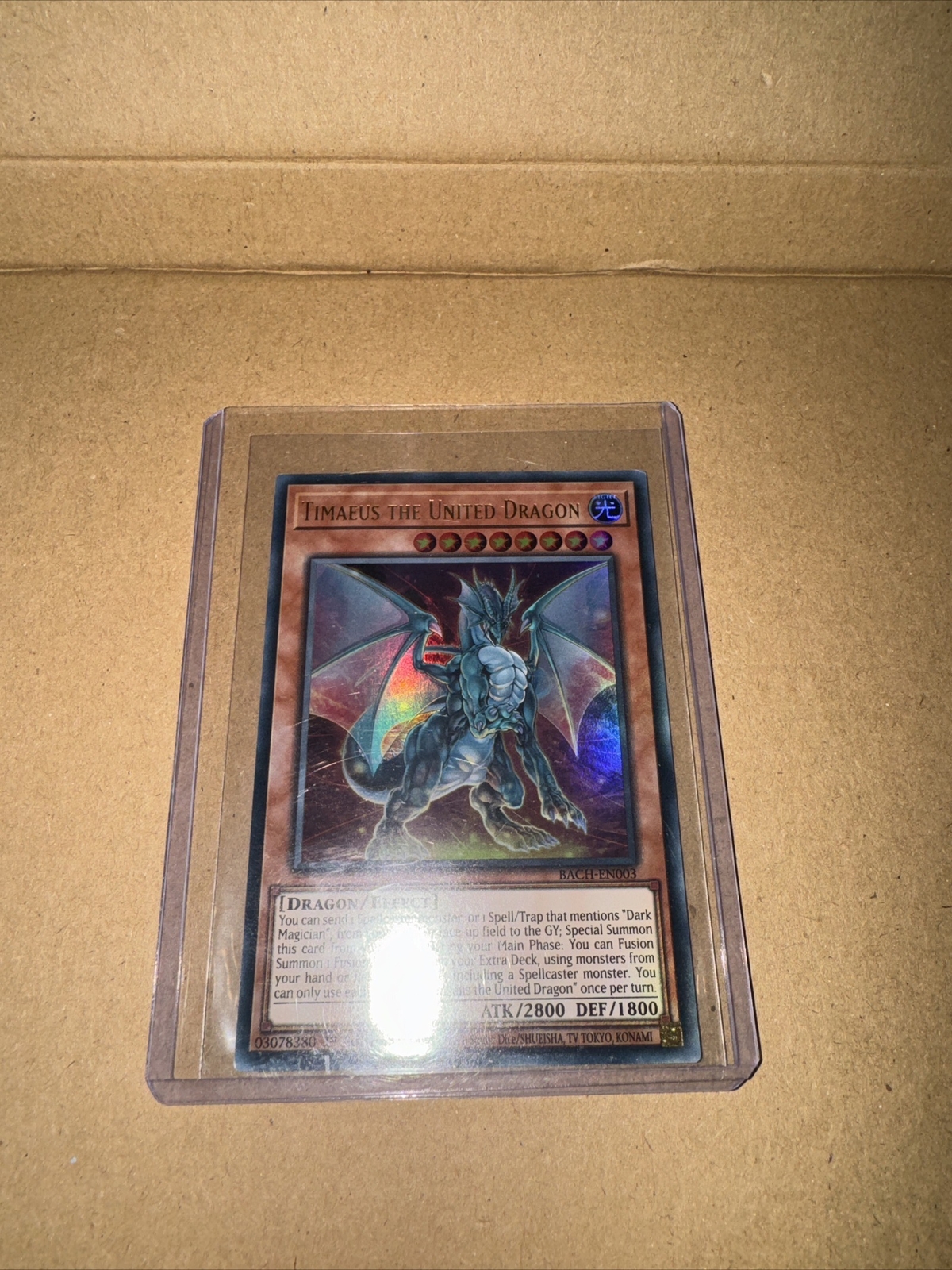 Yu-Gi-Oh%21+TCG+Timaeus+the+United+Dragon+Battle+of+Chaos+BACH-EN003 ...