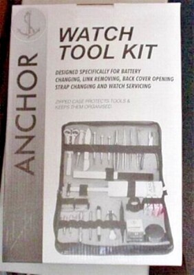 New Complete Toolkit for the Watch Enthusiast with Leather Bag | eBay