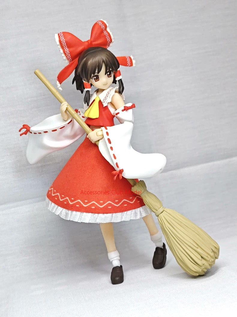 Custom 1/12 Scale Long Skirt for 6'' Figma Hakurei Reimu Action Figure ...