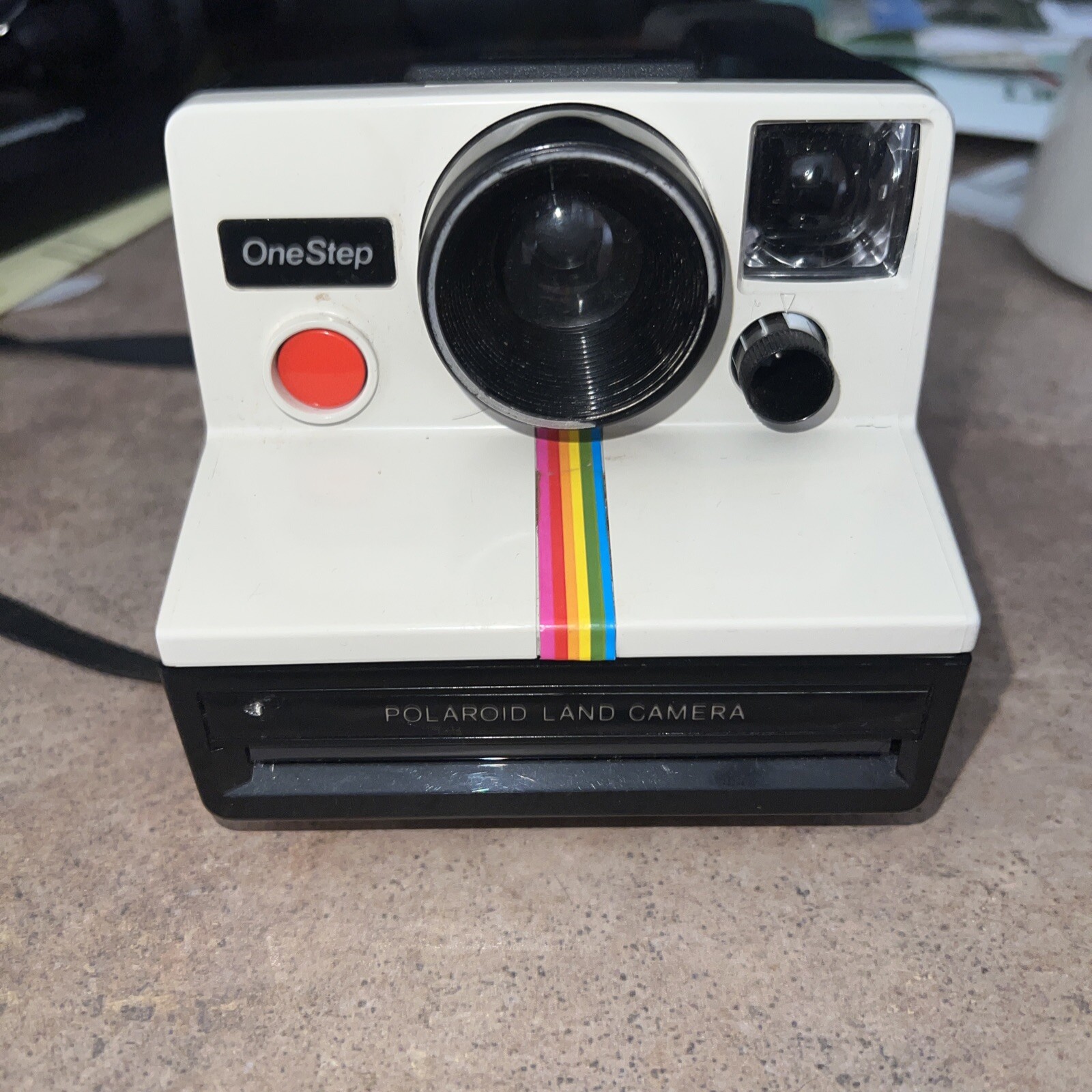 Polaroid SX-70 One Step Land Camera BC Rainbow Stripe Tested Works * | eBay