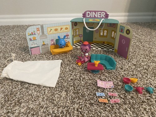 Sago Mini Jack's Diner Playset – Portable Restaurant Toy Playset w ...