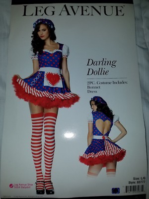 Leg Avenue DARLING DOLLIE SEXY Halloween Cosplay Costume Style 83777 ...