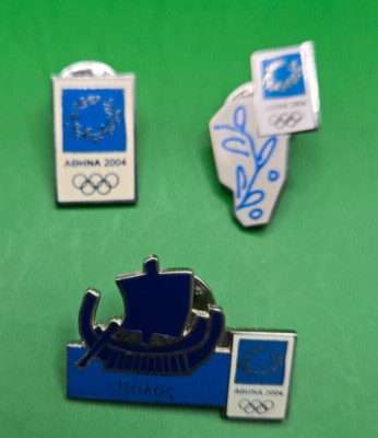 Greece Athens 2004 Olympic Games Pin (lot of 3 pins) | eBay