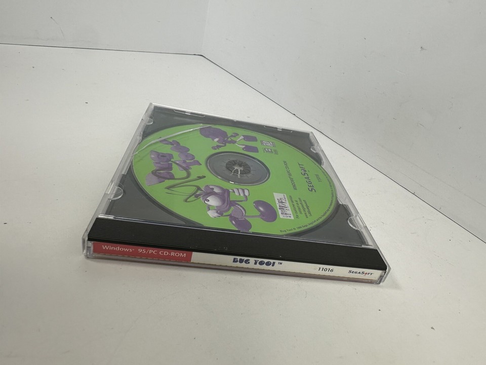 BUG TOO (PC, 1996) SegaSoft CD-ROM PC Windows 95 Game Disc | eBay