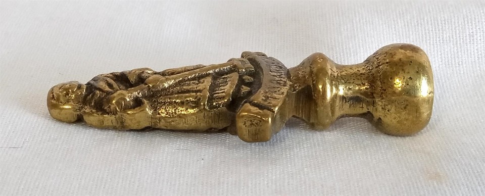 Vintage Brass Pipe Tamper Lot Charles Dickens Pickwick Papers Figurine ...