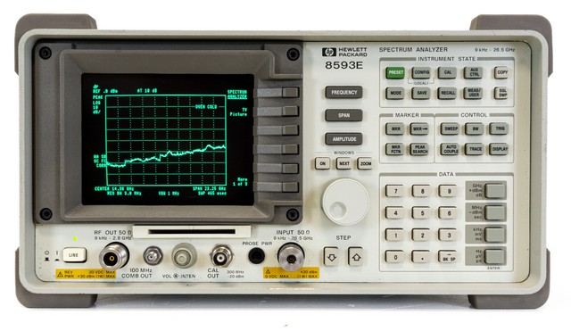 HP/Agilent 8593E Portable Spectrum Analyzer for sale online | eBay