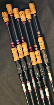 Custom Fishing Rod 7'3" Medium Heavy Fast Casting Rod | eBay