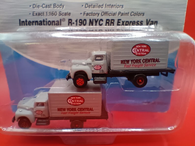 CMW MINI METALS 1:160 N INTERNATIONAL NEW YORK CENTRAL RAILROAD EXPRESS ...