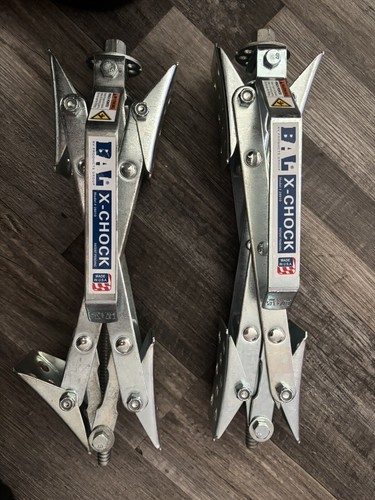 BAL X-Chock X-TENDED FIT Tire Wheel Chock -Model 28010 - 2 Pieces | eBay
