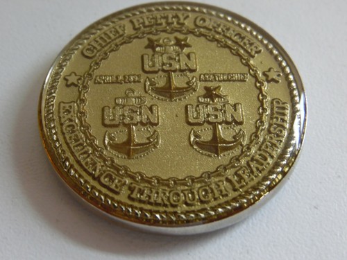 Cheif Petty Officer Association Challenge Coin roma - spain USN | eBay