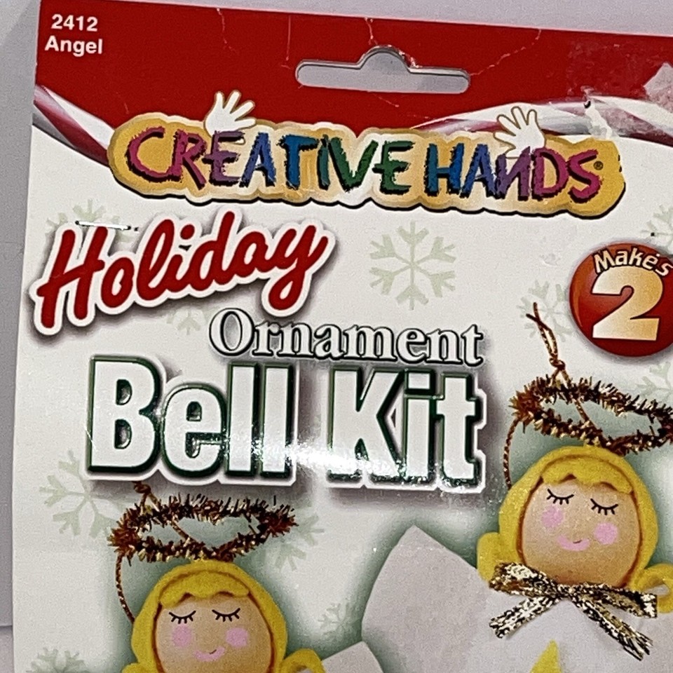 Angels Christmas Ornament Kit Fibre Craft Angel Bells Makes 2 Decor ...