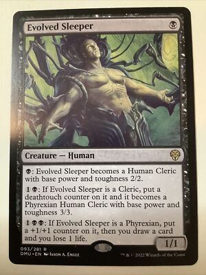 MTG DMU: Evolved Sleeper (Creature Human) 093/281 Regular Rare | eBay.de