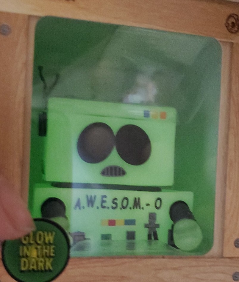 Kidrobot South Park AWESOMO Cartman Glow in The Dark Figure Fp20 for ...