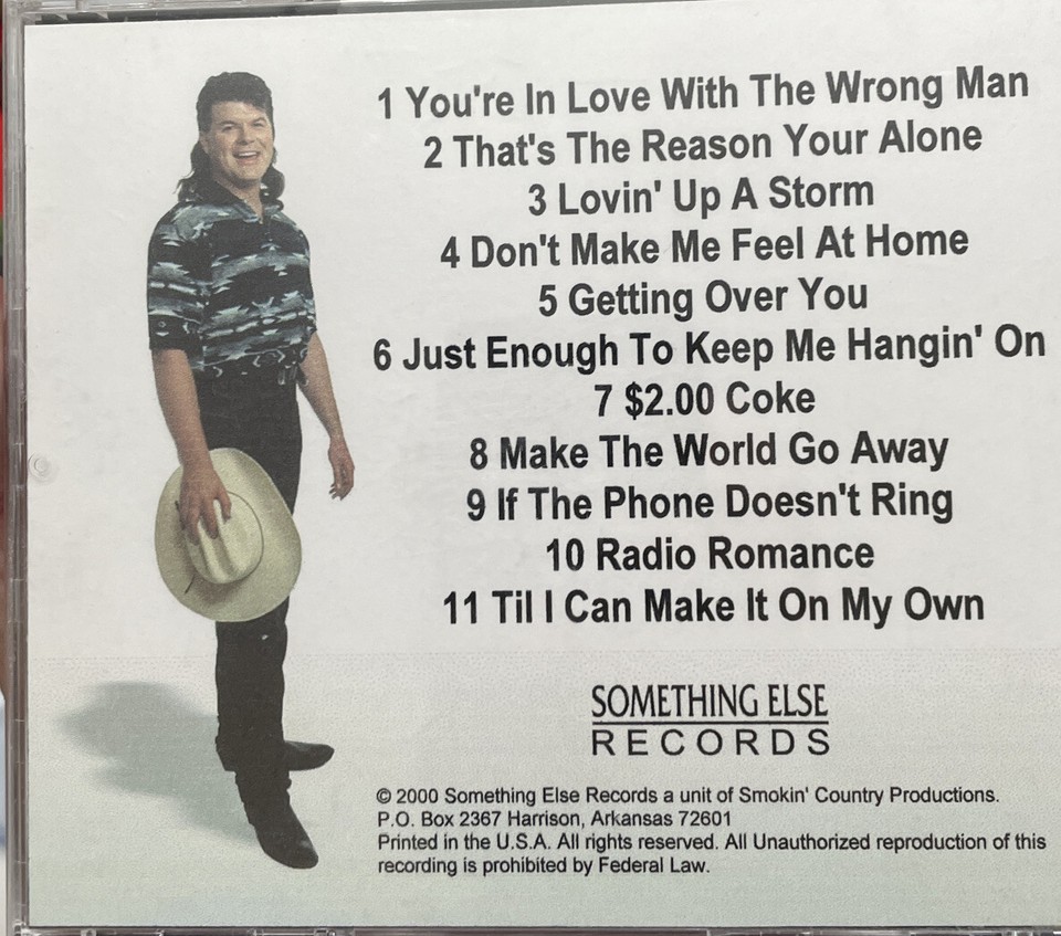 You’re In Love With The Wrong Man by Carl Acuff Jr. (CD, 2000) | eBay