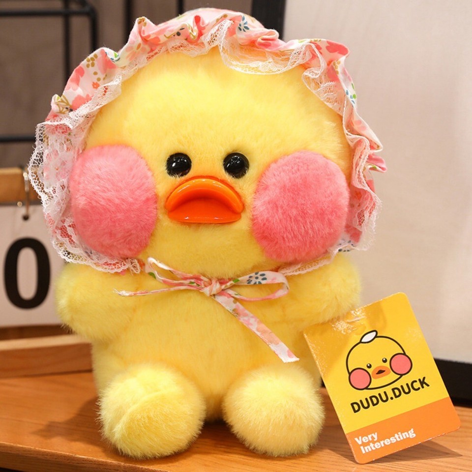Pato Plush Lalafanfan Duck Plush Toy Animal Duck Doll Festival Party ...