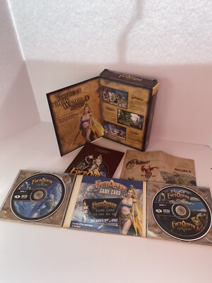 EverQuest TRILOGY Special Edition 2001 Big Box WITH MAP Classic Kunark ...