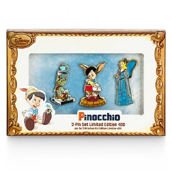 factory shop Brand New Disney Pinocchio Pin Set
