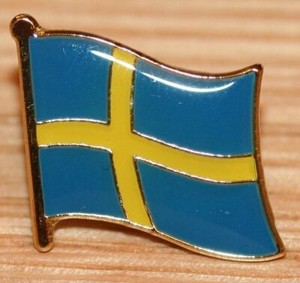 SWEDEN SWEDISH Sverige Flag Country Metal Lapel Pin Badge | eBay