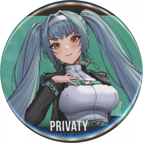 NIKKE Badge Bins Privaty Goddess of Victory 56 mm Trading Pin Duty Paid ...