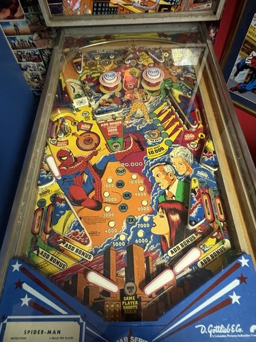 D. Gottlieb & Co. Marvel’s the Amazing Spider-Man Pinball Arcade ...