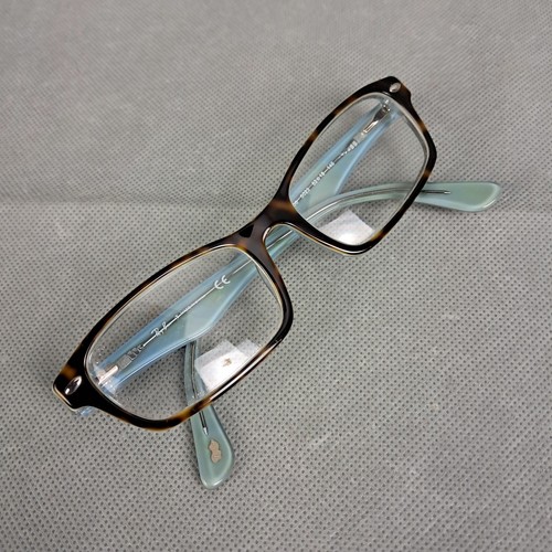 Ray-Ban RB5206 5023Eyeglasses Frame 52 18 140mm Havana on Transparent ...