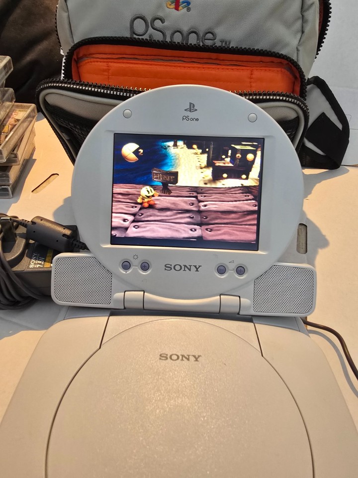 Sony PS One with Official LCD Screen | Tested | eBay