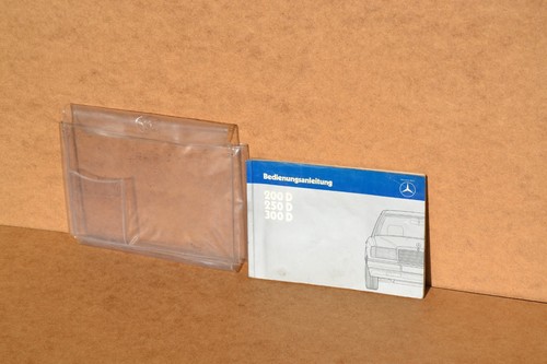 MERCEDES W124 Service Book Manual 200D 250D 300D | eBay Australia