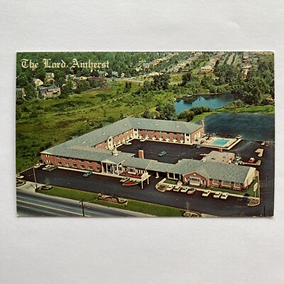 The Lord Amherst Motor Hotel Buffalo NY UNP VTG Aerial View Cars | eBay