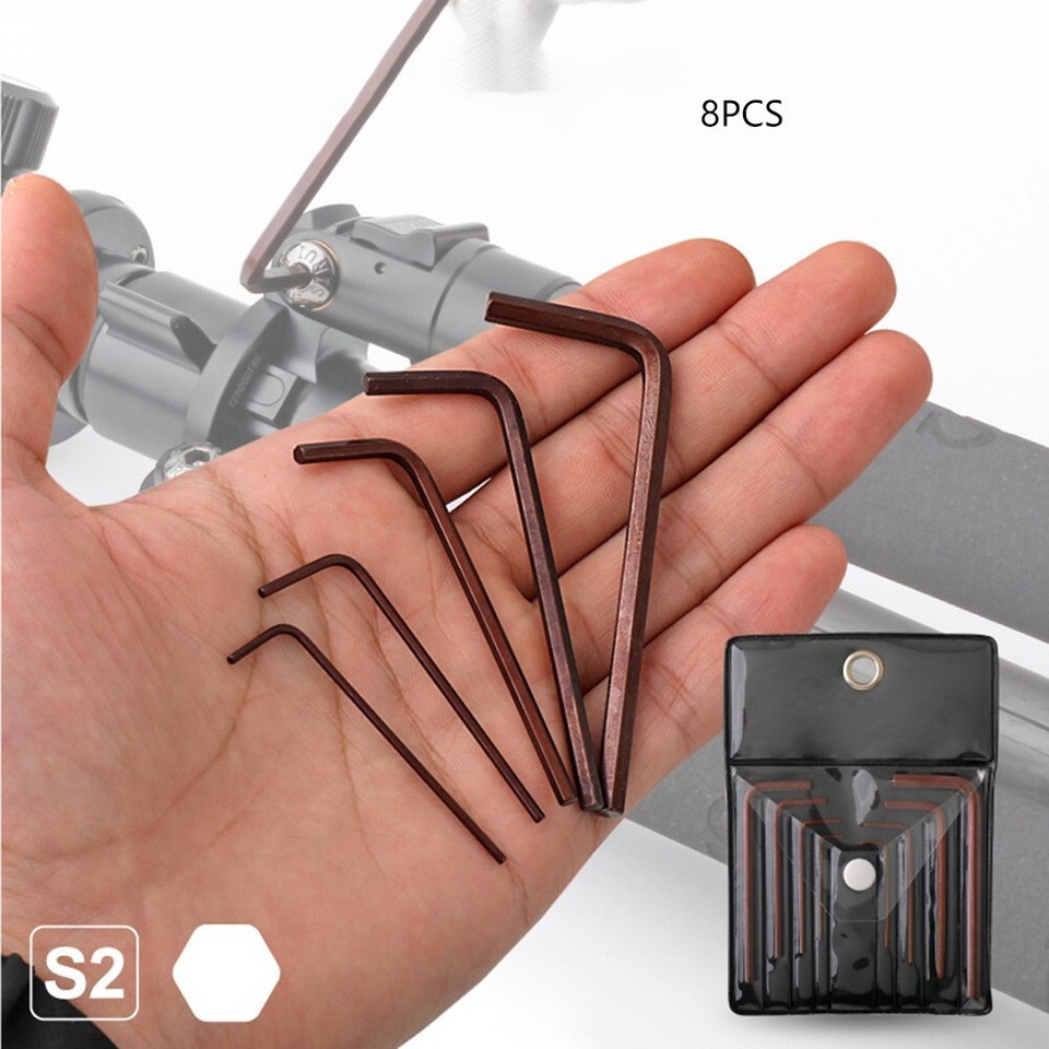 Professional 8pcs Steel Hex Spanner Set 0 7mm to 4mm Mini Hex Keys ...