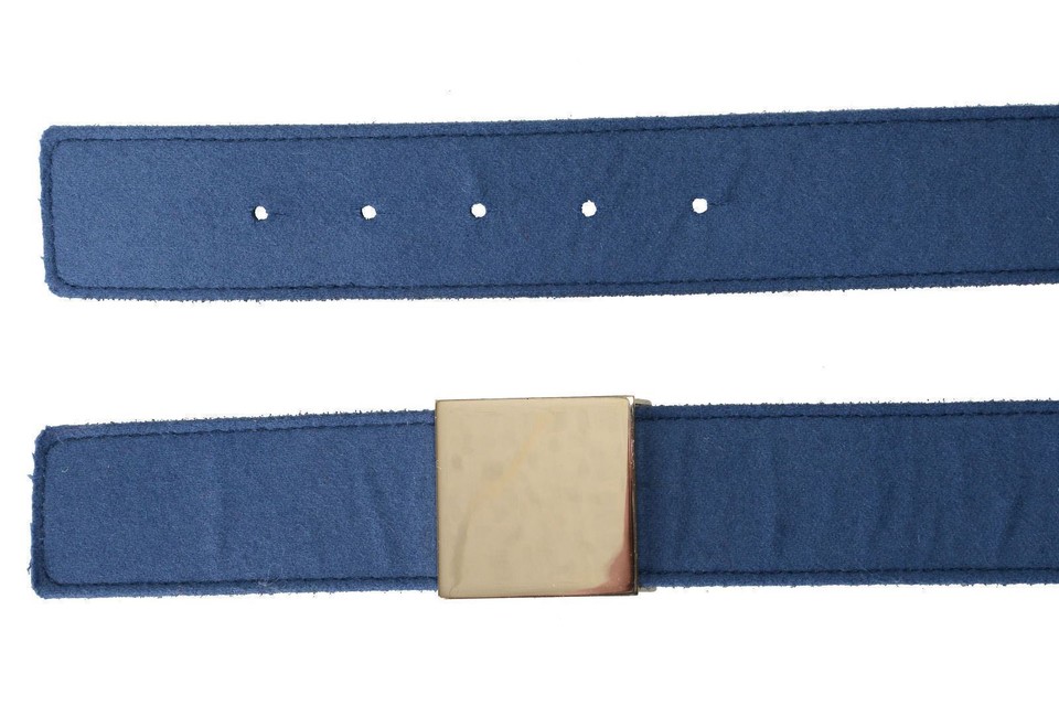 Hugo Boss Women's Reversible Blue & Black Wool Leather Belt Sz XS | eBay
