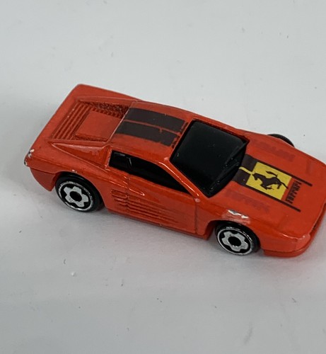 Vintage 1986 Mattel Hot Wheels Red Ferrari Car | eBay