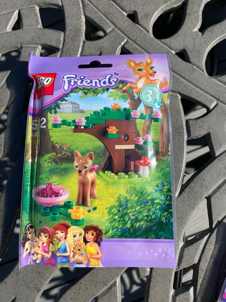 LEGO Lego Friends Animal Series 3 Complete Set with Parrot Puppy Fawn ...