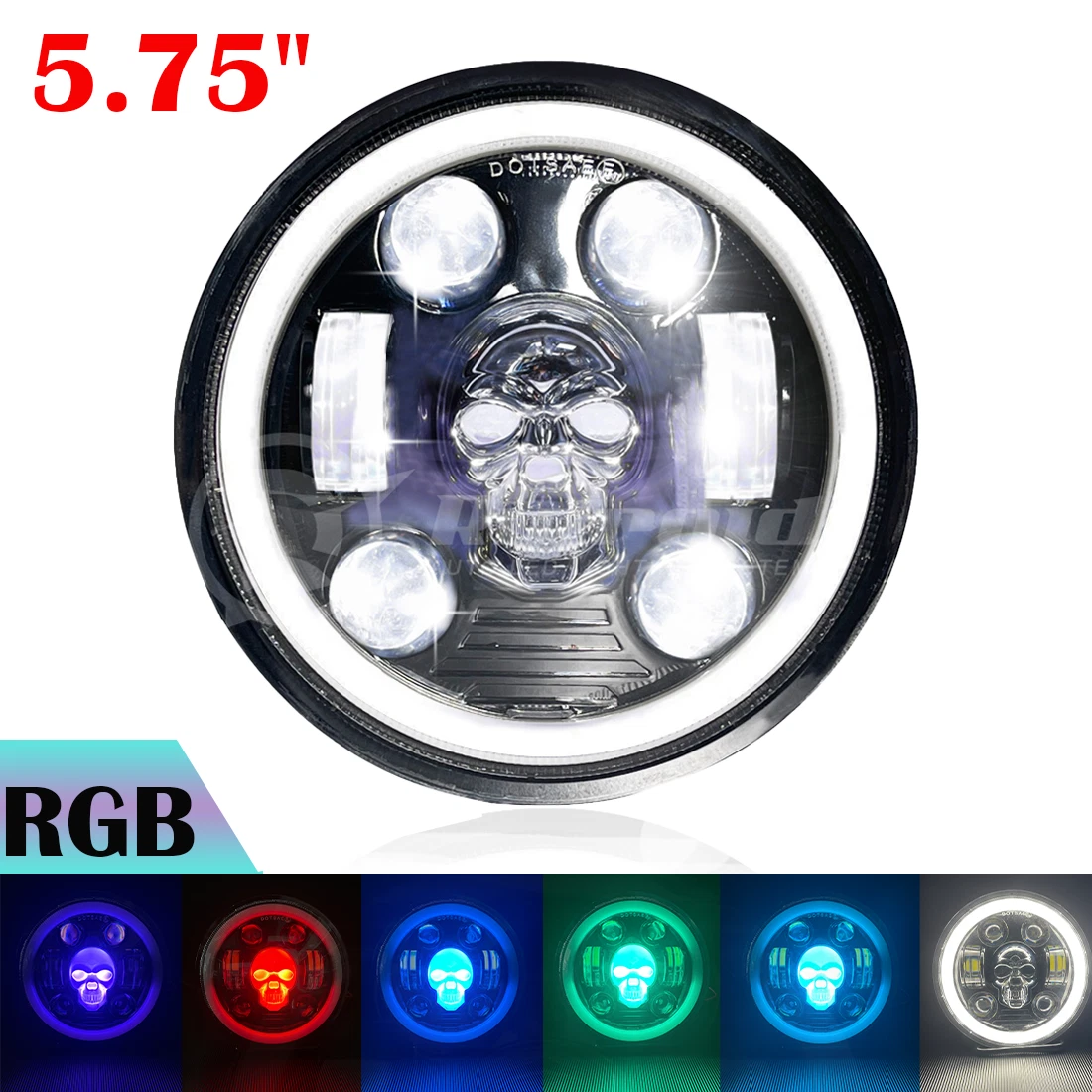 Angel Eyes Headlights Motorcycle