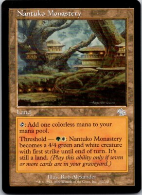 Magic the Gathering Nantuko Monastery Judgment MTG Free Shipping! | eBay