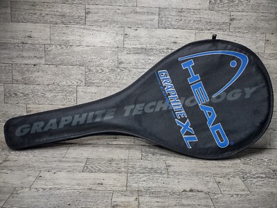 HEAD LEADER XL CONSTANT BEAM GRAPHITE TECH TENNIS RACKET & FITTED ...