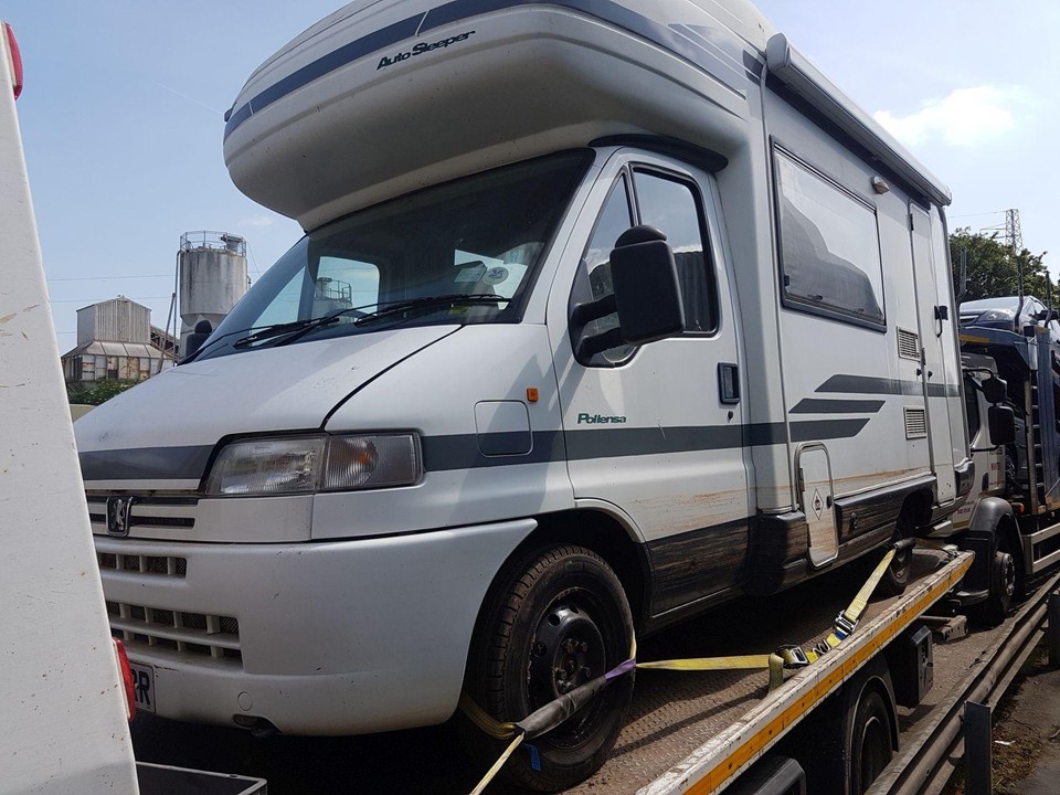 PEUGEOT BOXER 1998 Auto Sleeper Body Only Complete ( Self Dismantle ...