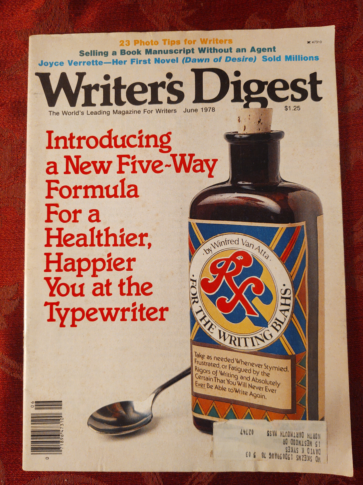 WRITERs DIGEST magazine June 1978 Winfred Van Atta Joyce Verrette | eBay
