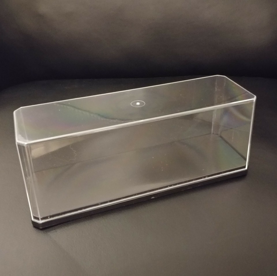 Mini Display Case with Base Clear Show Box for collectibles | eBay