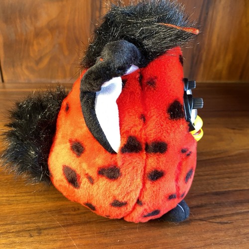 NWT 1999 Furby Spotted LadyBug 8” Plush Big Eyes Not Electronic by ...