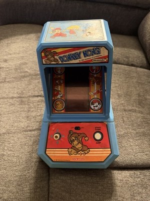 Vintage 1981 Coleco - Donkey Kong Mini Tabletop Arcade Game - Tested ...