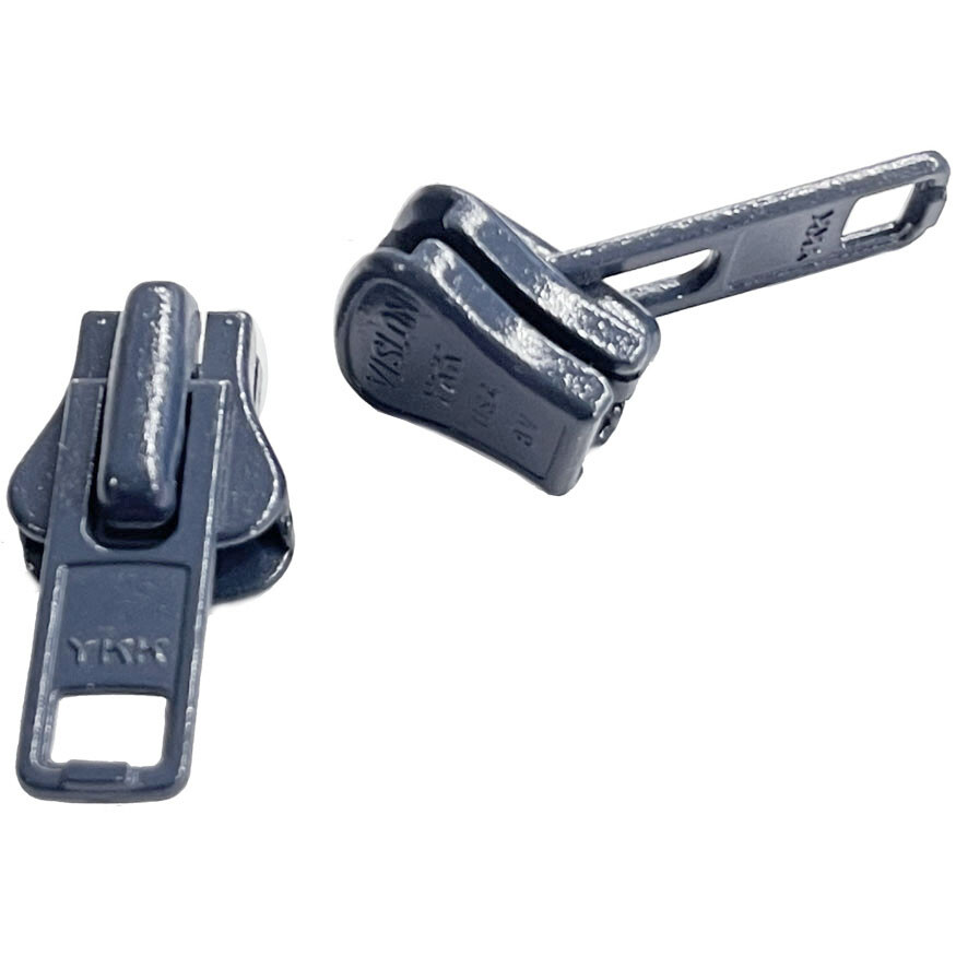 YKK ORIGINAL SLIDERS #8 Vislon for Plastic Jacket Zipper Pull 2/Pack ...