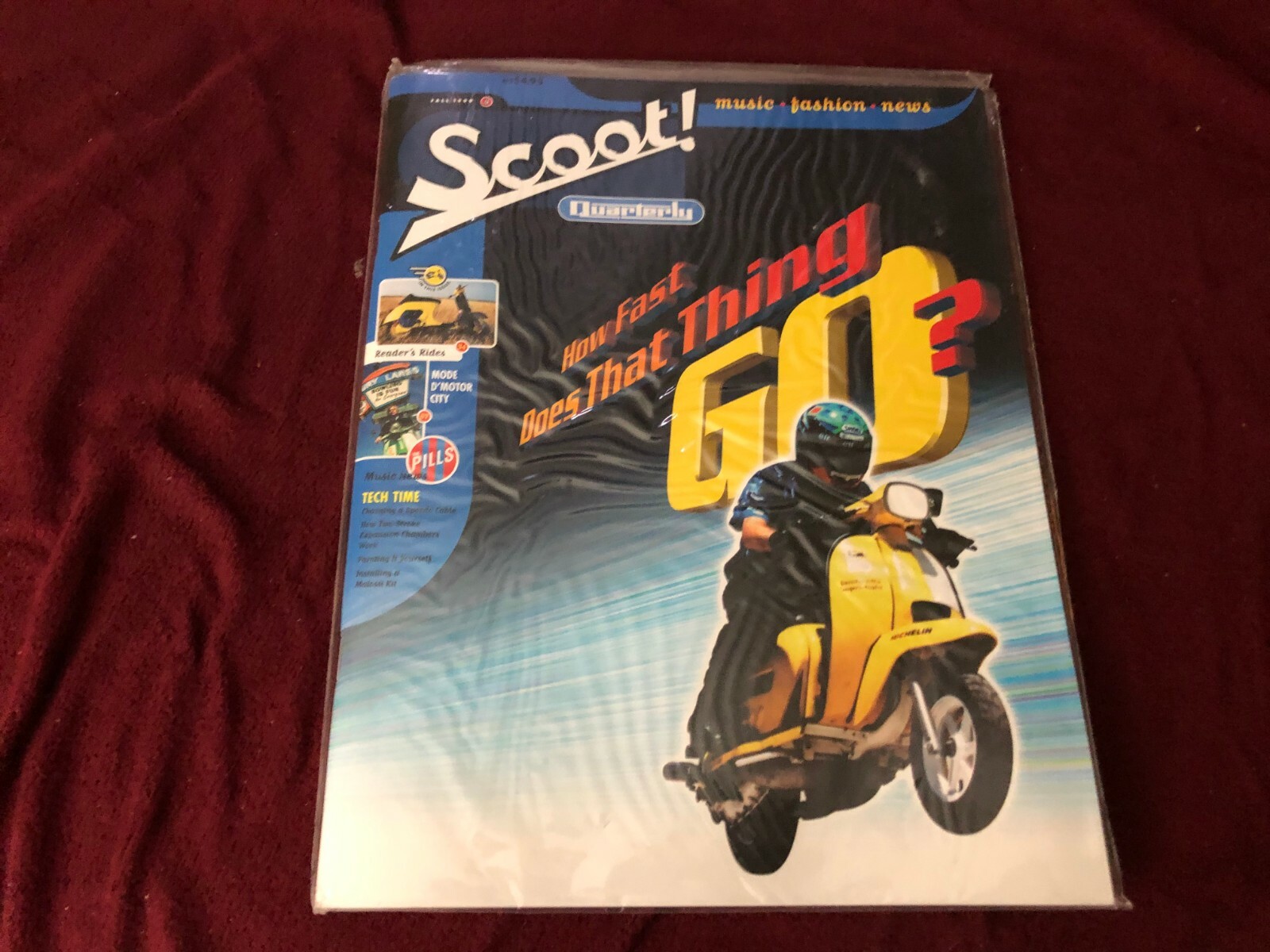 FALL 1999 SCOOT QUARTERLY scooter magazine | eBay
